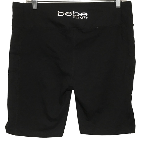 bebe | Shorts | Bebe Sport Black Shorts X Euc Workout Exercise Casual ...